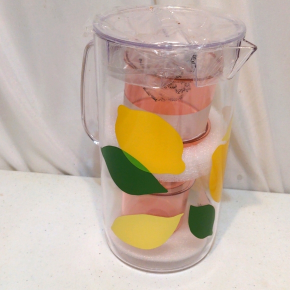 kate spade | Dining | New Kate Spade Ny 58 Ounce Plastic Lemonade ...
